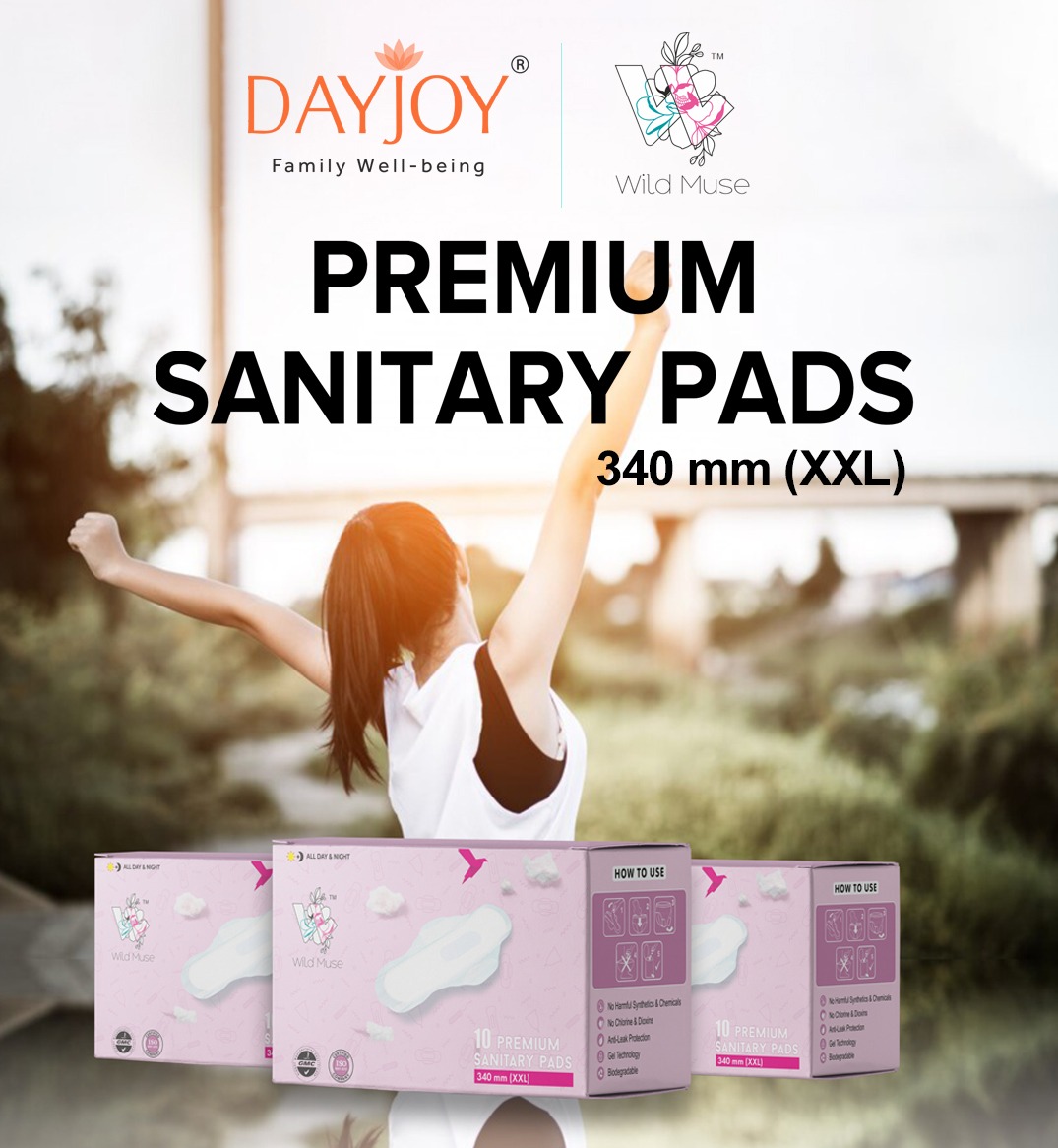 Buy Sanitary Pads (XXL) | DayJoy